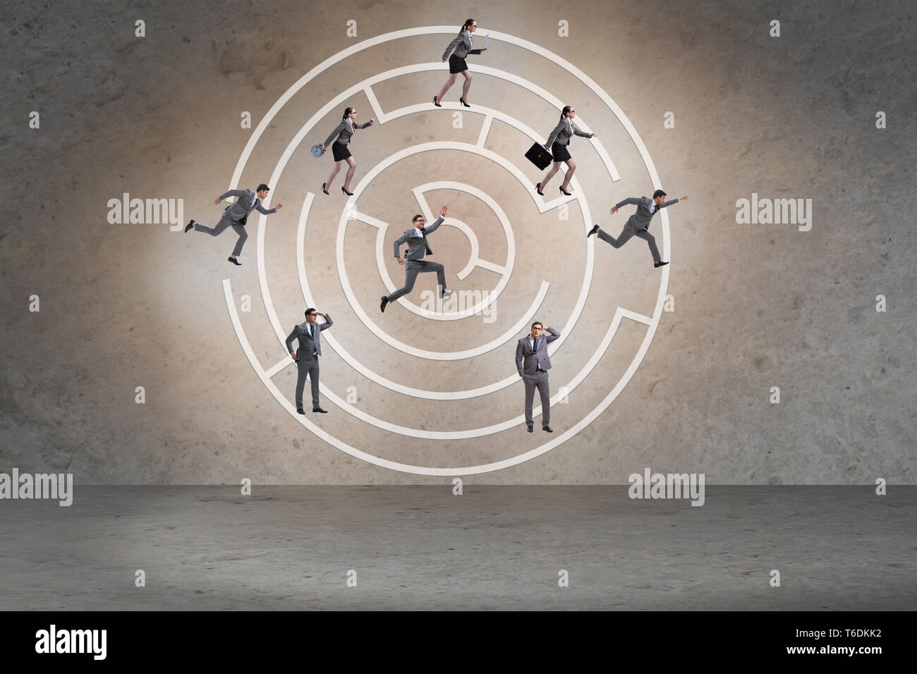 Getting lost maze hi-res stock photography and images - Alamy