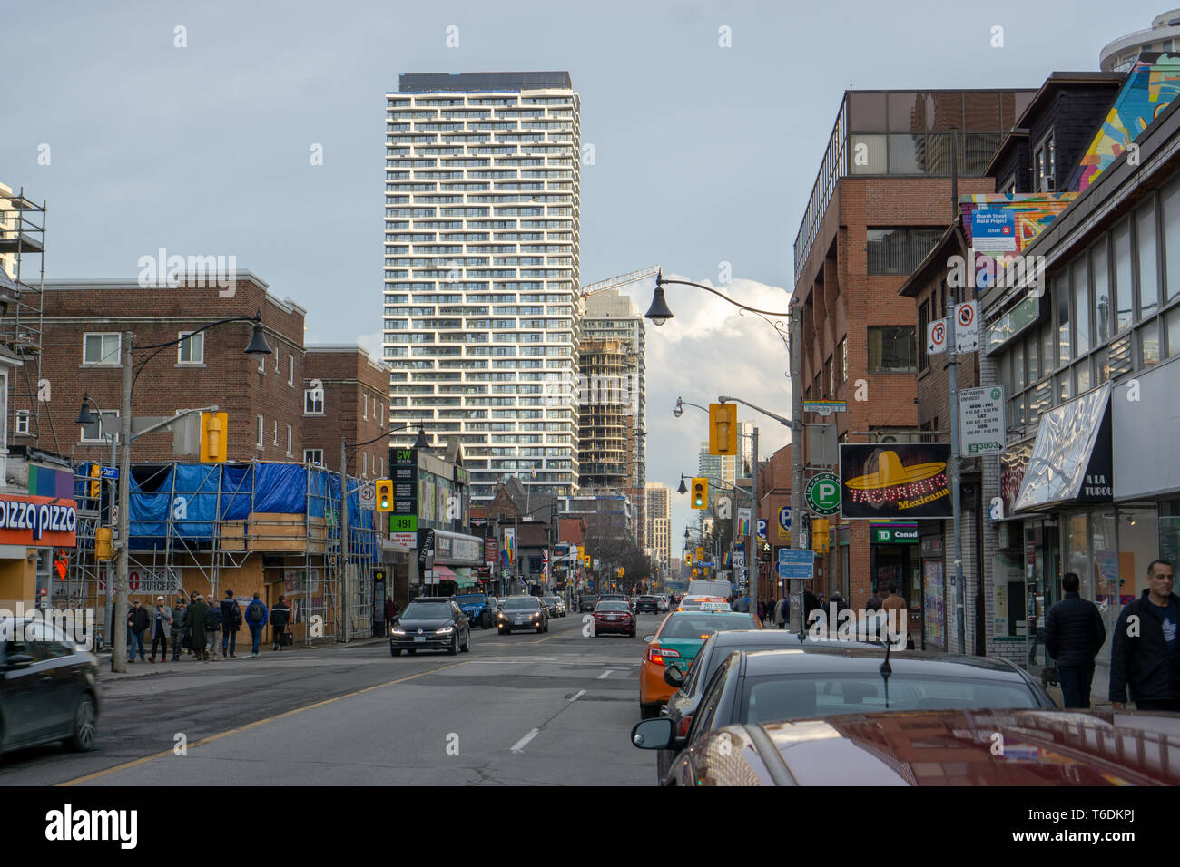 The gay village at church toronto hi-res stock photography and images ...