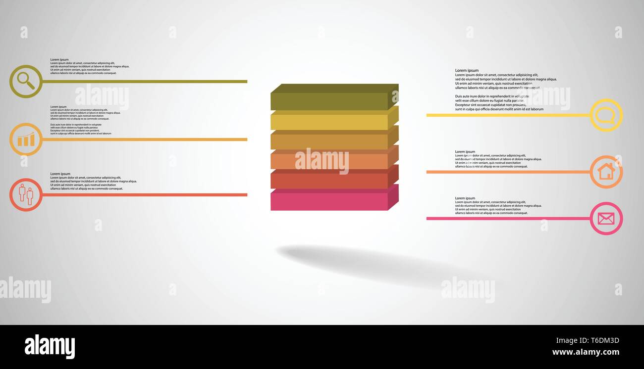 Six parts hi-res stock photography and images - Alamy