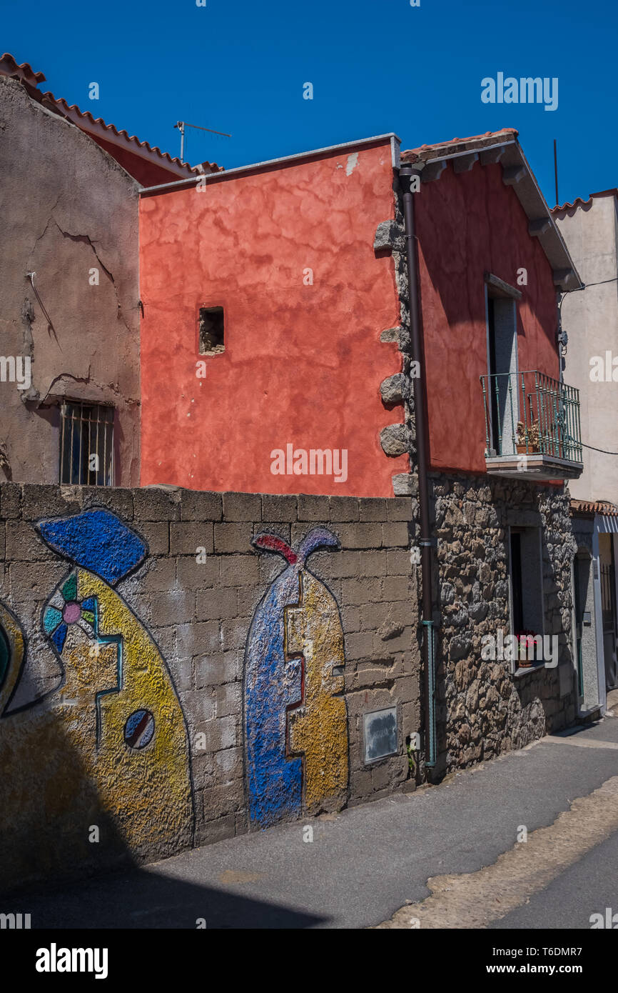 Famous murals of orgosolo hi-res stock photography and images - Alamy