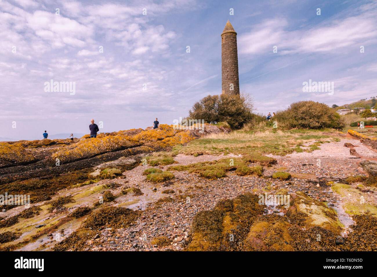 Fairlie Village to Largs Town Coastline Scotland 3 Stock Photo - Alamy