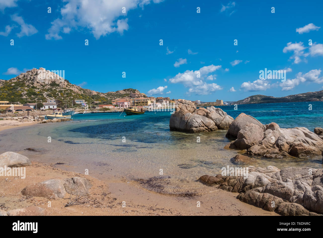 La Maddalena Archipelago National Park, on the coast of Sardinia ...