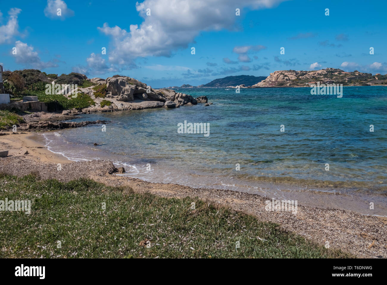 La Maddalena Archipelago National Park, on the coast of Sardinia ...