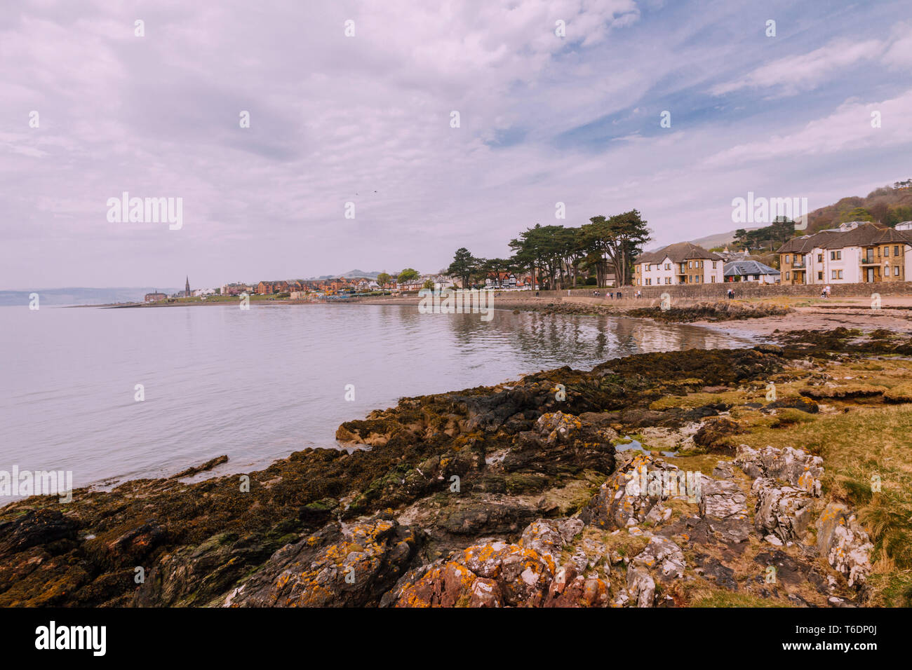 Fairlie Village to Largs Town Coastline Scotland 3 Stock Photo - Alamy