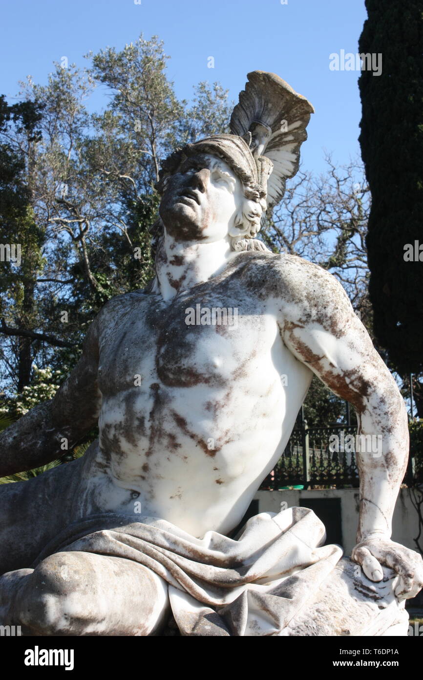 Achilles Greek Hero Statue