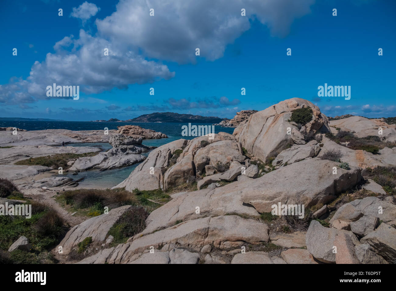 La Maddalena Archipelago National Park, on the coast of Sardinia ...