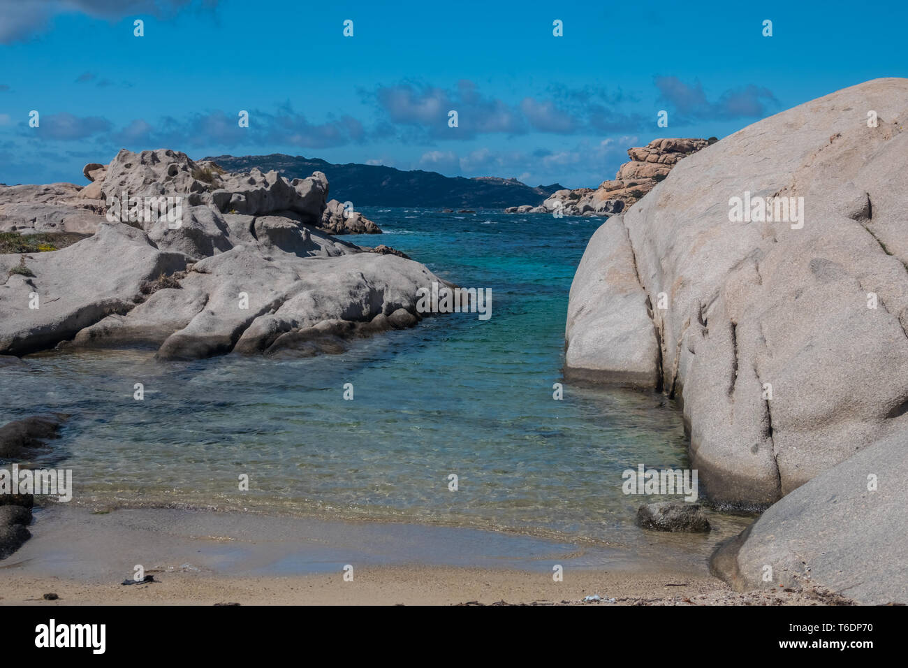 La Maddalena Archipelago National Park, on the coast of Sardinia ...