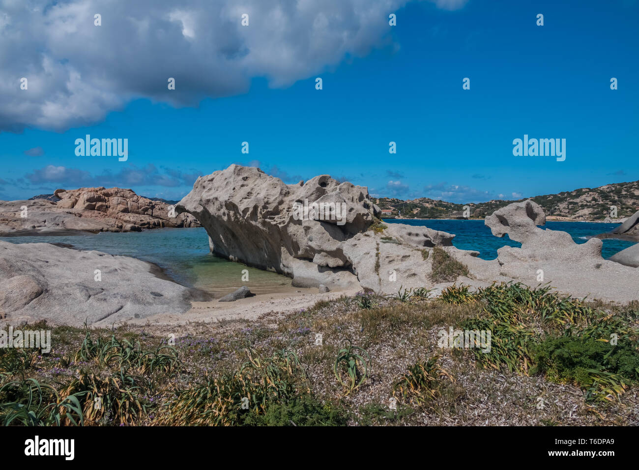 La Maddalena Archipelago National Park, on the coast of Sardinia ...