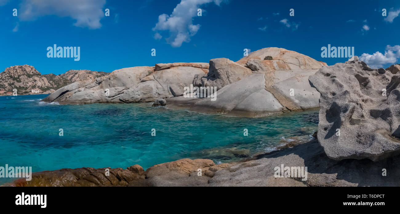 La Maddalena Archipelago National Park, on the coast of Sardinia ...