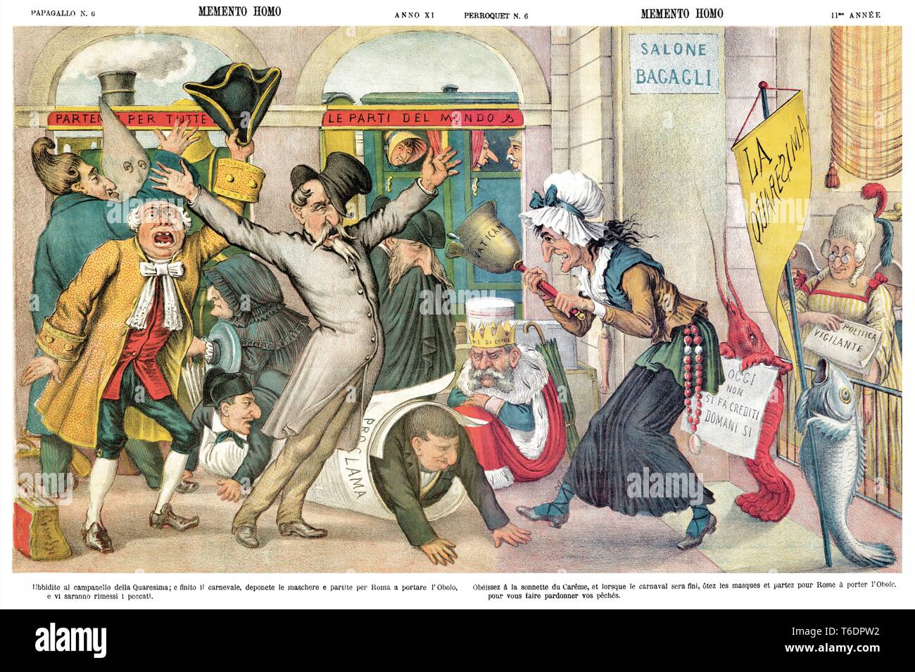 Triple alliance cartoon hi-res stock photography and images - Alamy