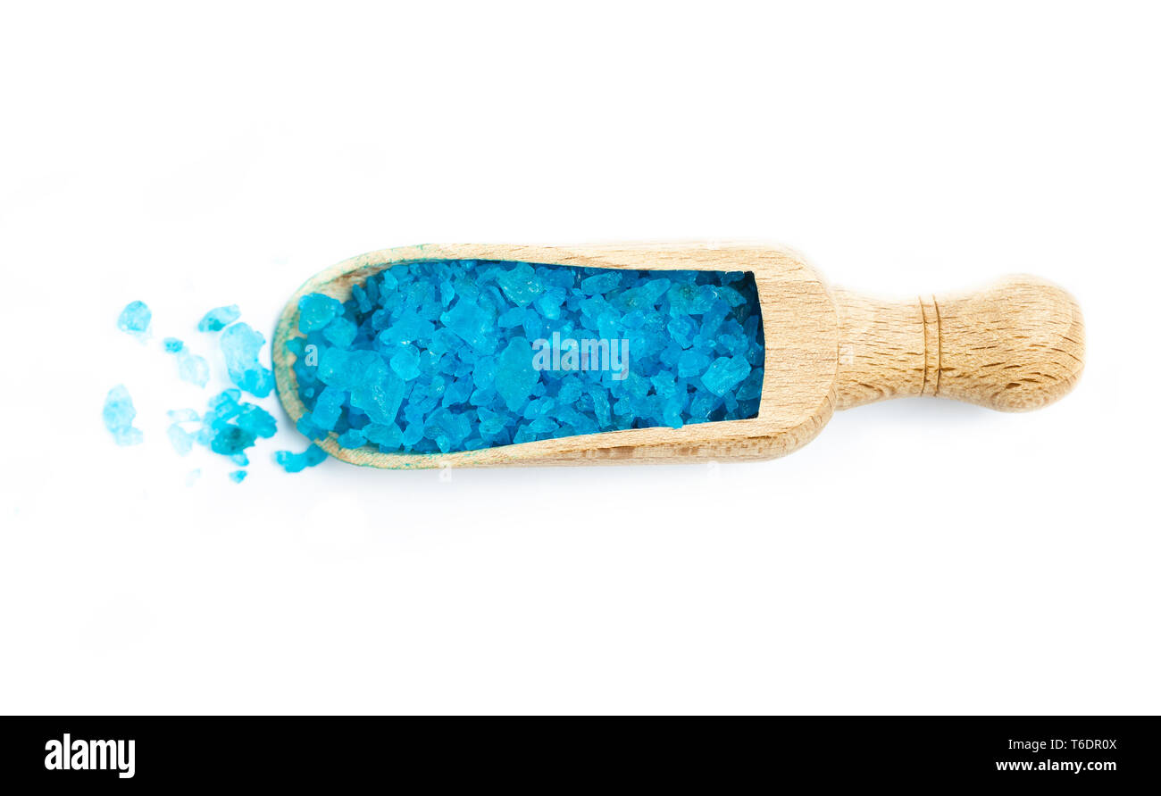 Blue bath salt hi-res stock photography and images - Alamy