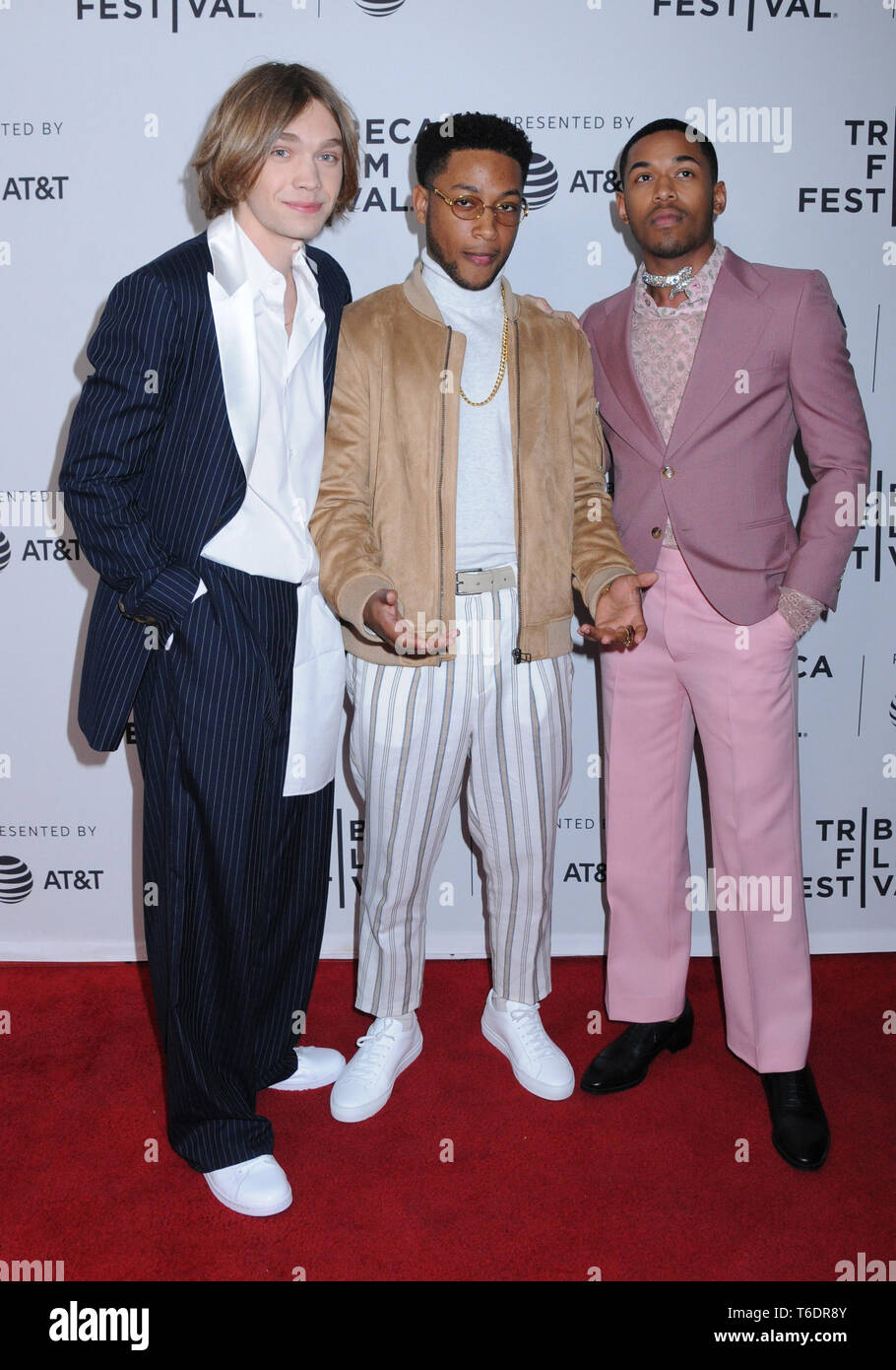 April 27, 2019 - New York, New York, U.S. - Charlie Plummer, Jacob ...