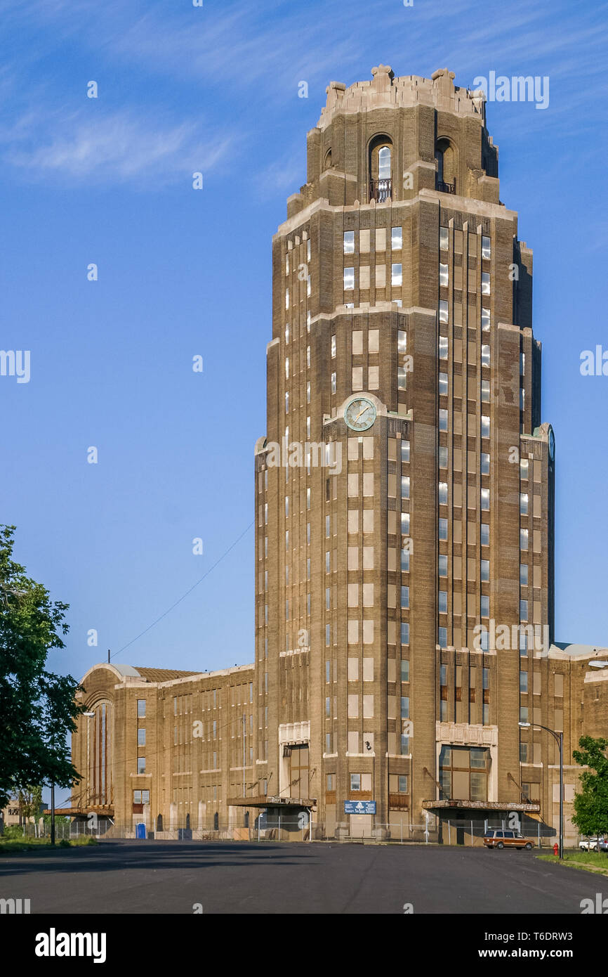 Exterior of Buffalo Union Station Stock Photo - Alamy