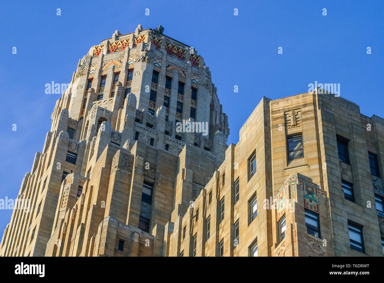 Dome of Buffalo City Hall Stock Photo - Alamy