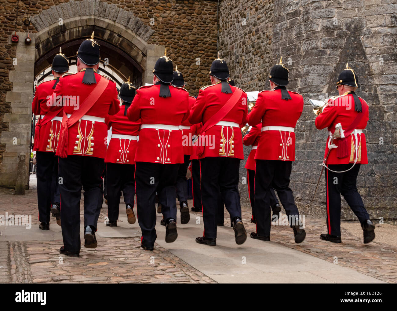 UK, Cardiff - 09 June 2018 - Band of the Royal Welsh taking part in the ...