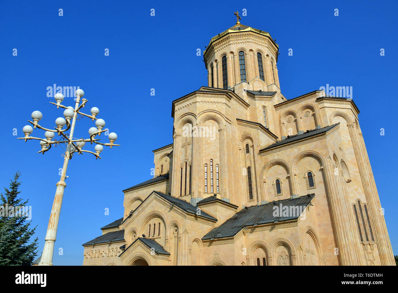 Holy Trinity Cathedral, Tbilisi, Georgia Stock Photo - Alamy