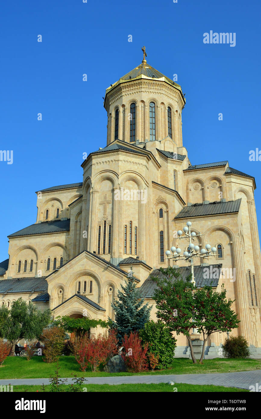 Holy Trinity Cathedral, Tbilisi, Georgia Stock Photo - Alamy