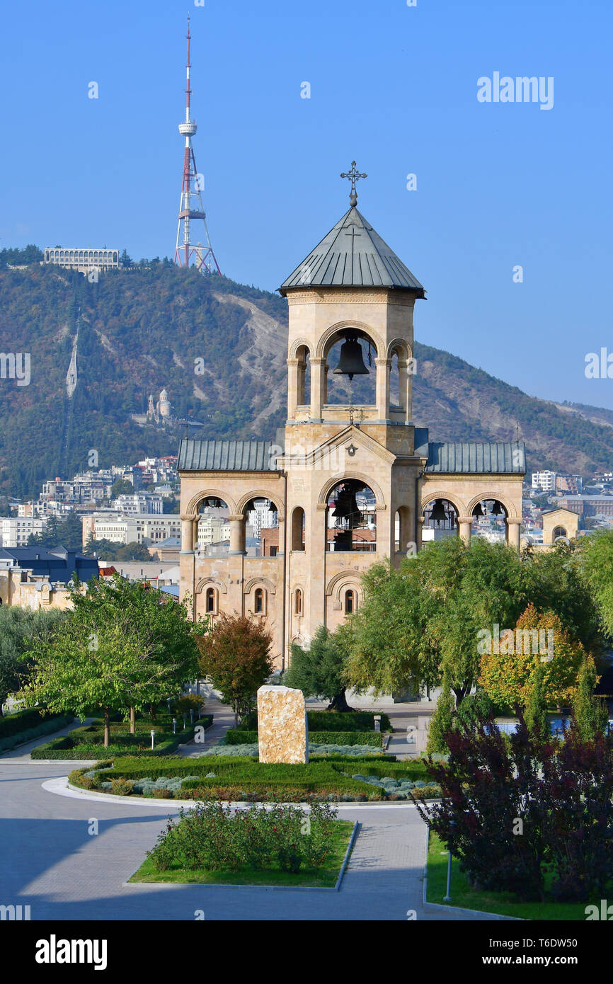 Holy Trinity Cathedral, Tbilisi, Georgia Stock Photo - Alamy