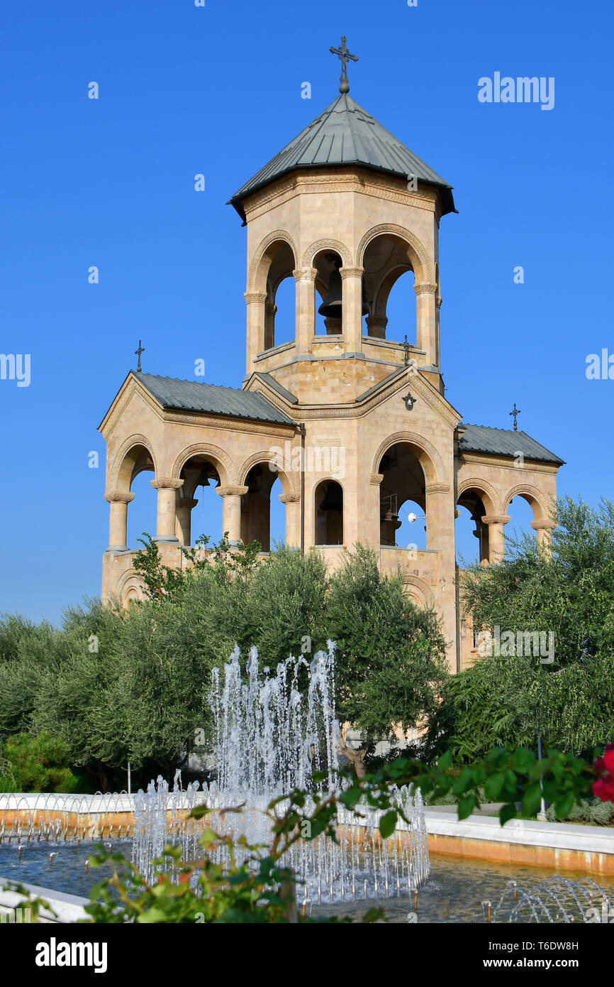 Holy Trinity Cathedral, Tbilisi, Georgia Stock Photo - Alamy