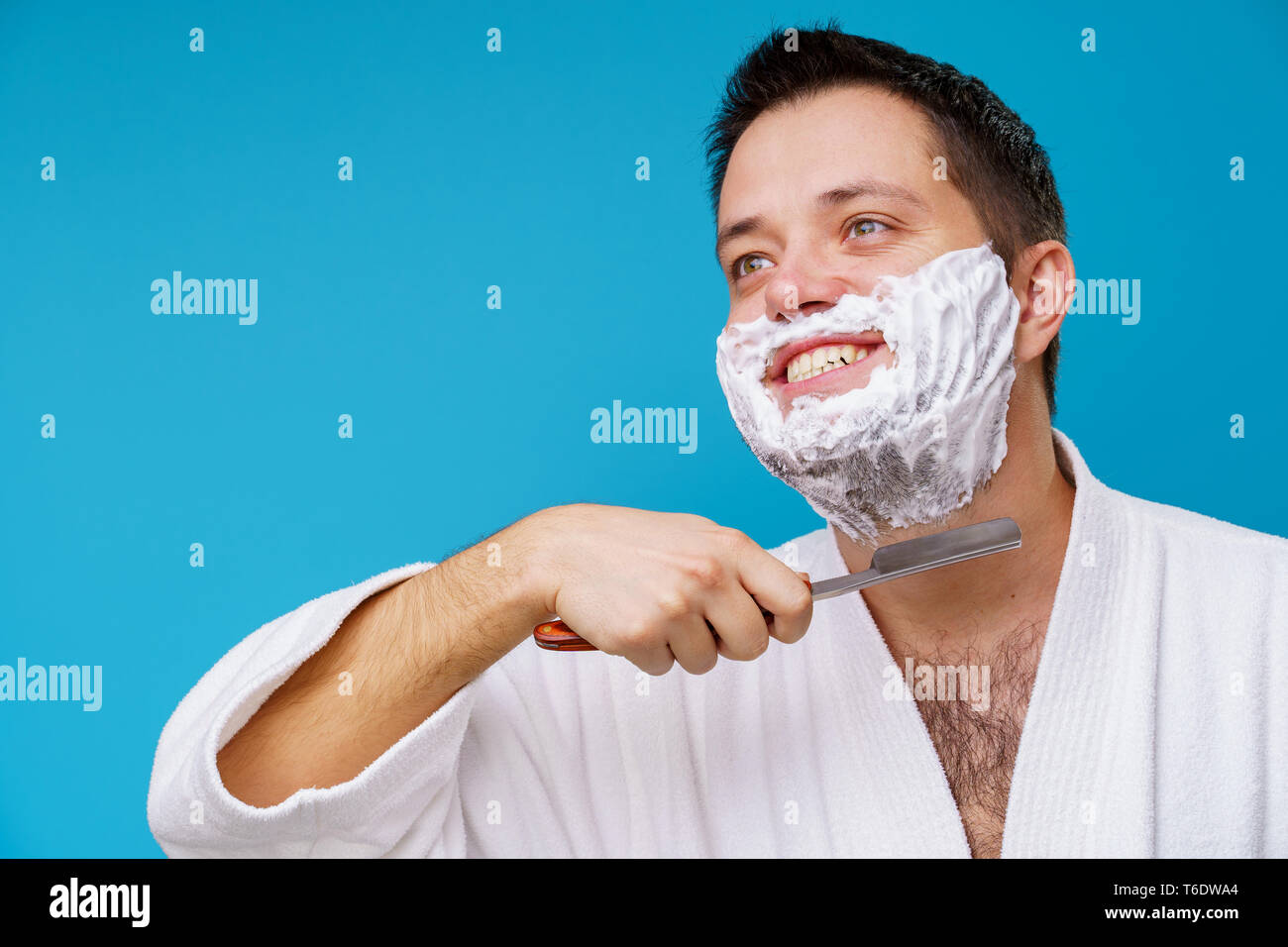 Shaving foam studio hi-res stock photography and images - Alamy