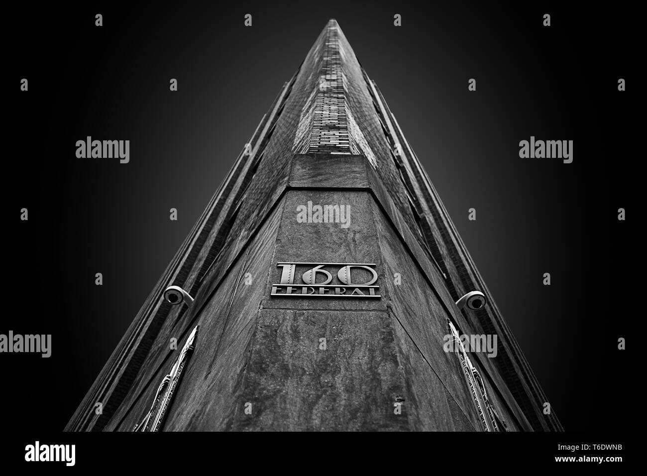 A tall sharp architecture shot from a low angle Stock Photo - Alamy