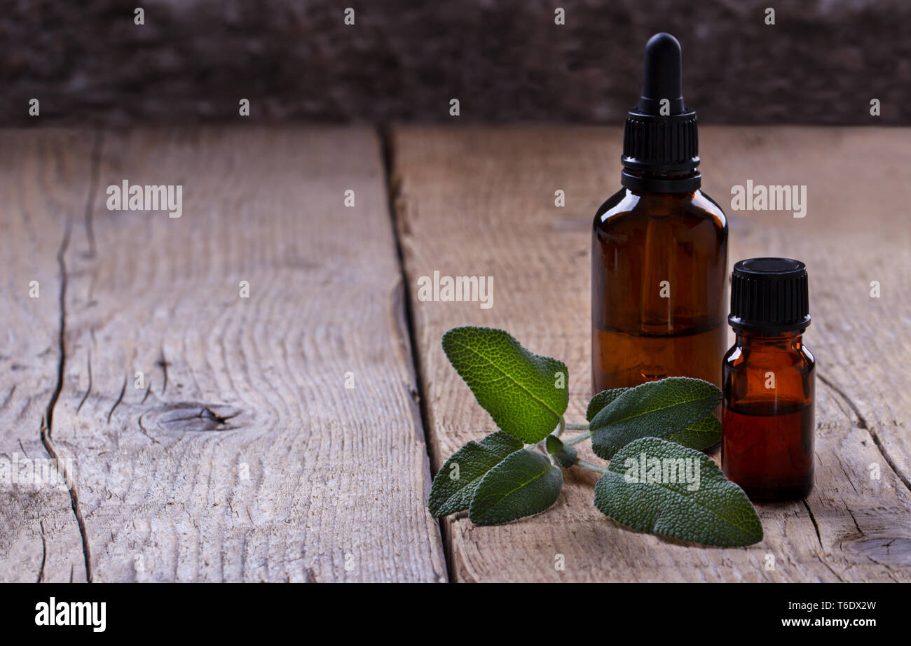 Oil of sage hi-res stock photography and images - Alamy