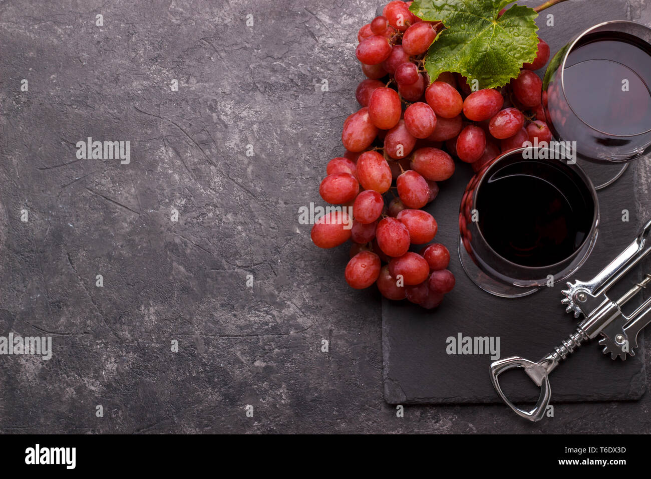 glass of red wine Stock Photo - Alamy