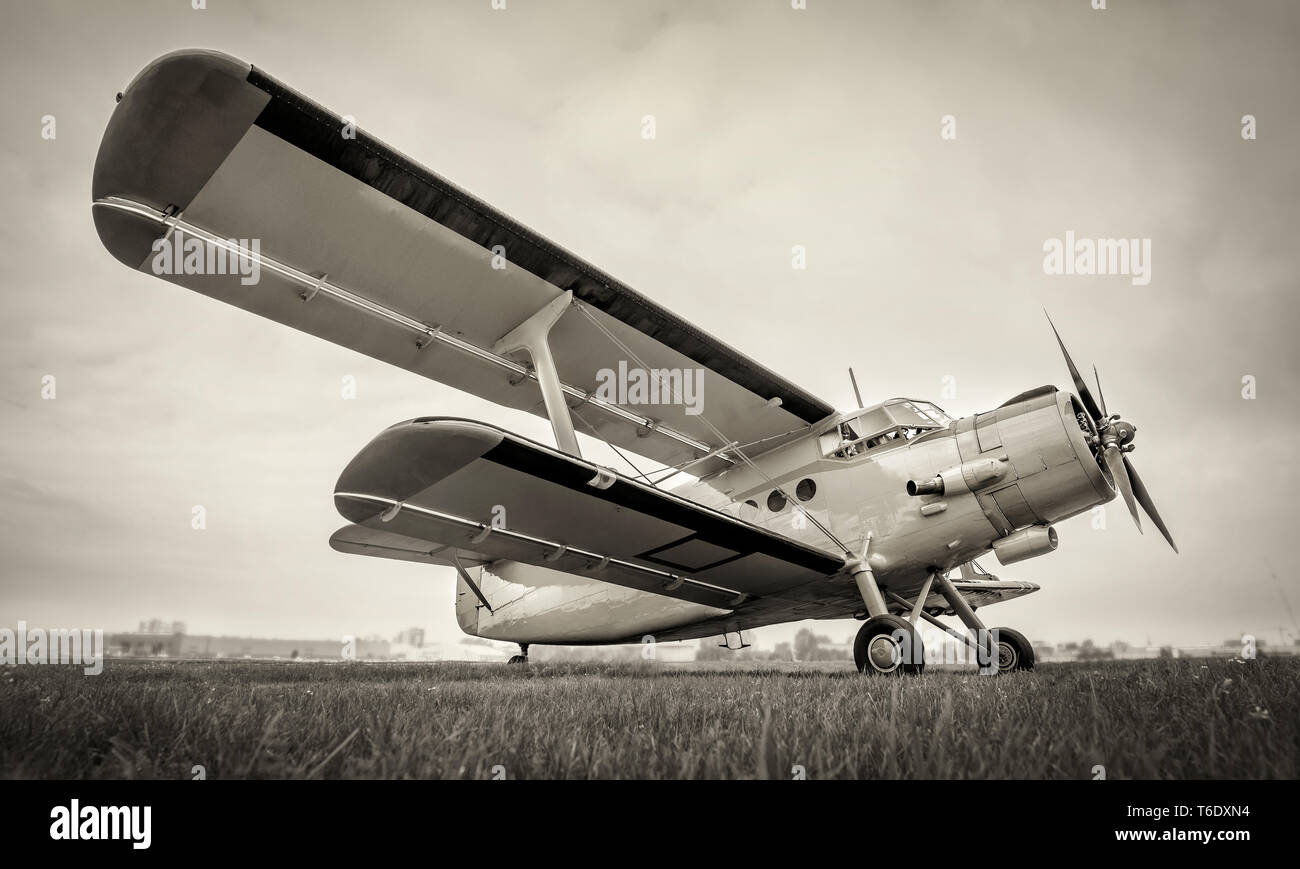 Sports biplane hi-res stock photography and images - Alamy
