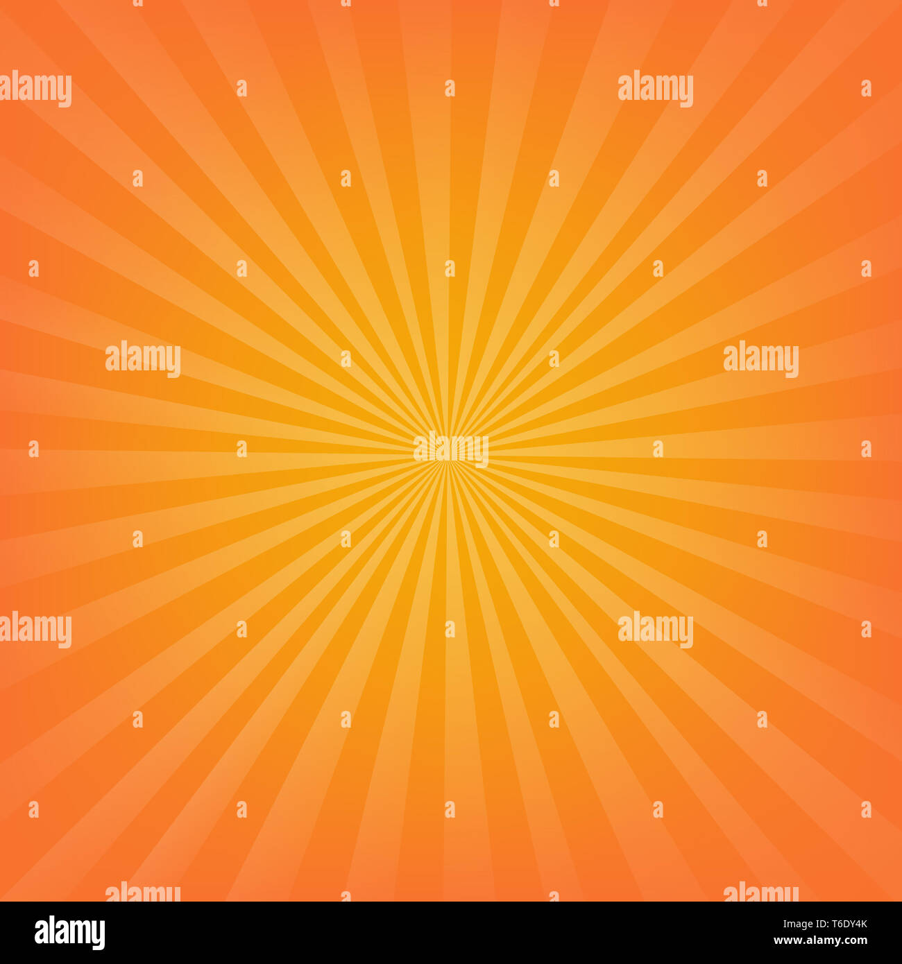 Orange Sunburst Background Stock Photo - Alamy