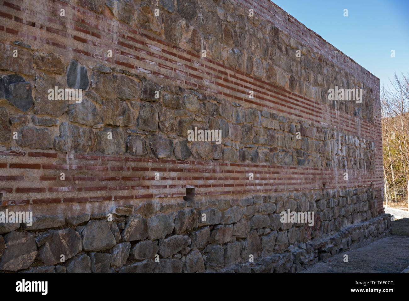 Ruins of Ancient Roman fortress The Trajan's Gate, Sofia Region ...