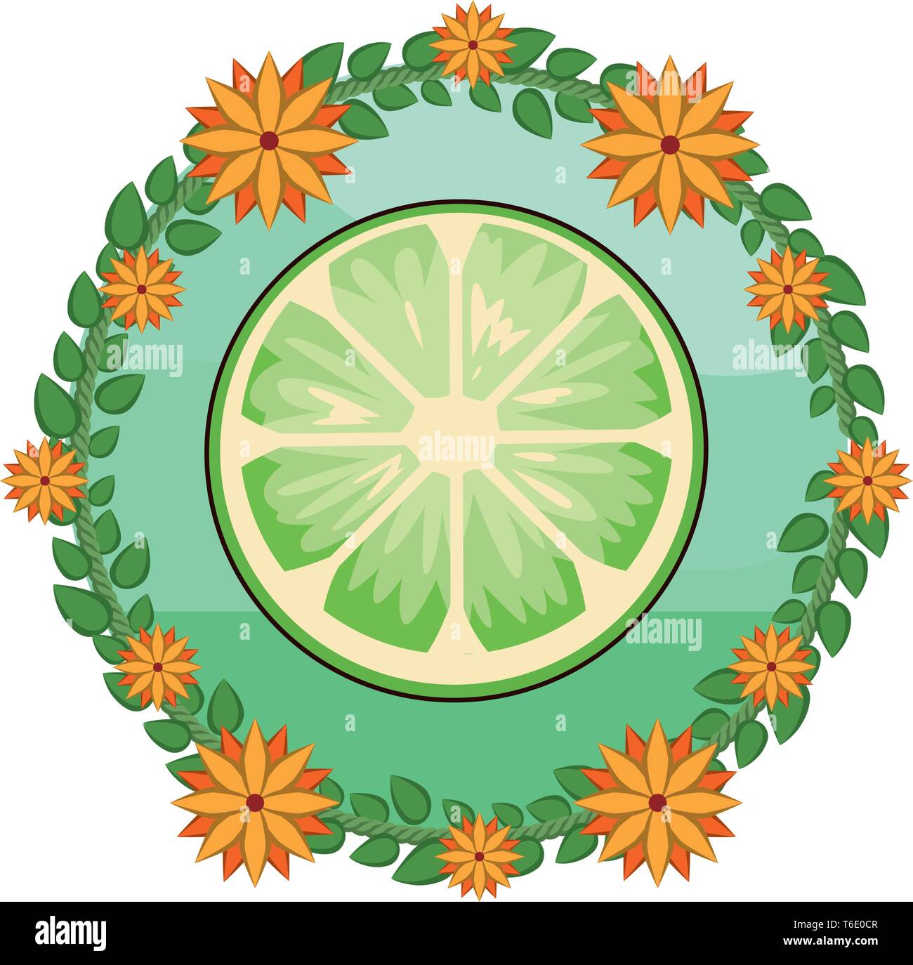 Green smoothie healthy fruity Stock Vector Images - Alamy