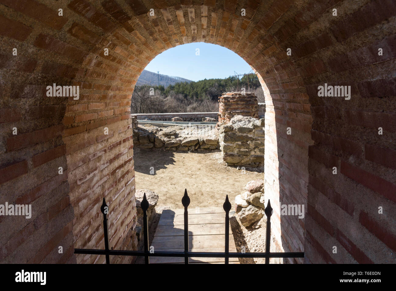Ruins of Ancient Roman fortress The Trajan's Gate, Sofia Region ...