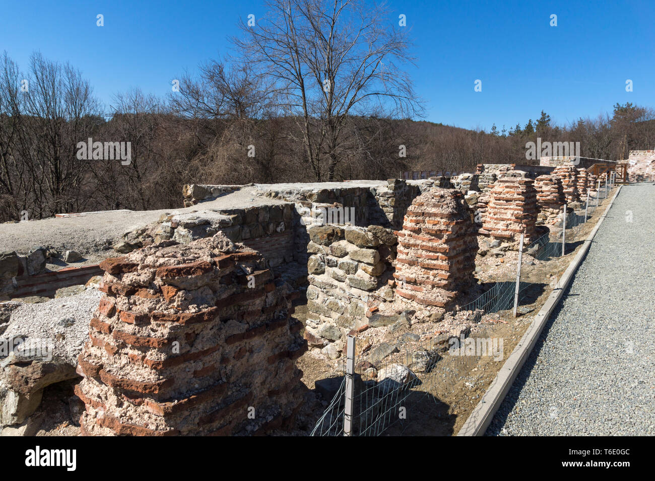Ruins of Ancient Roman fortress The Trajan's Gate, Sofia Region ...