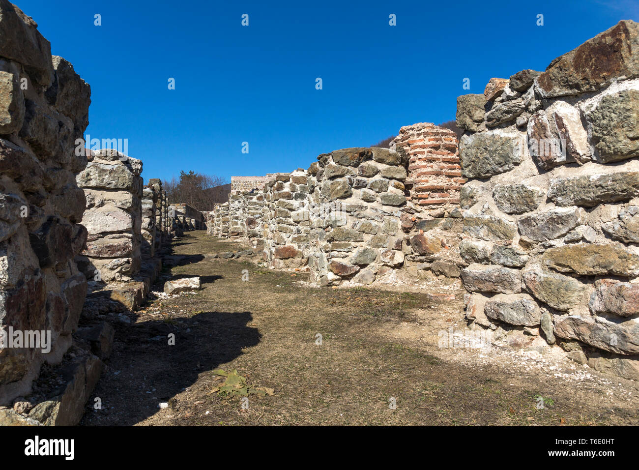 Ruins of Ancient Roman fortress The Trajan's Gate, Sofia Region ...