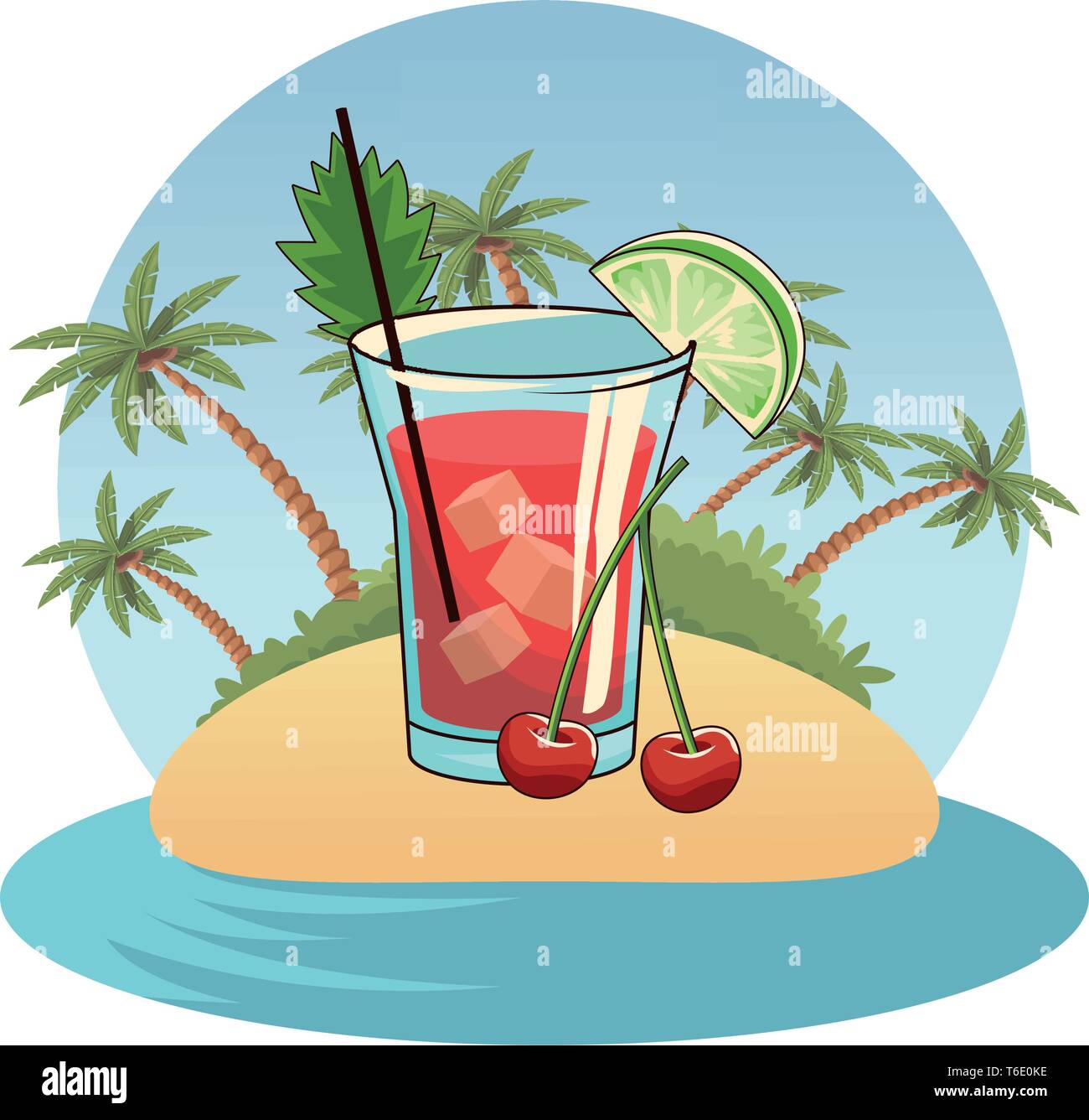 alcoholic drink beverage cartoon Stock Vector Image & Art - Alamy