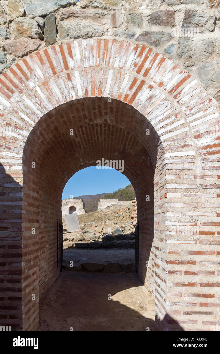 Ruins of Ancient Roman fortress The Trajan's Gate, Sofia Region ...