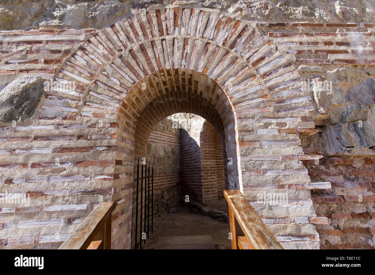 Ruins of Ancient Roman fortress The Trajan's Gate, Sofia Region ...