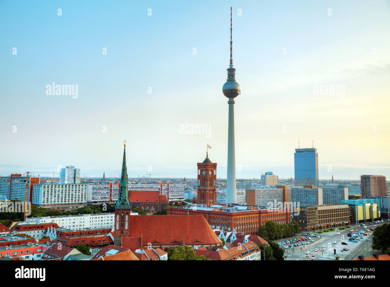 Aerial overview of Berlin Stock Photo - Alamy