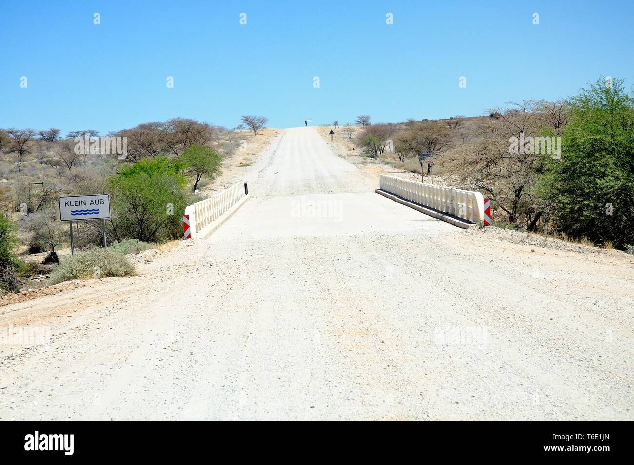 Bridge over the Klein Aub Namibia Stock Photo - Alamy