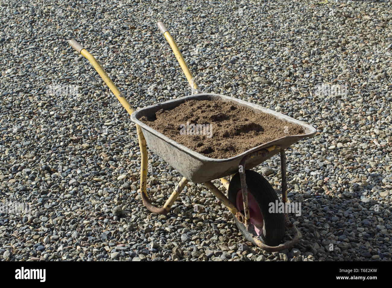 Hand cart construction hi-res stock photography and images - Alamy