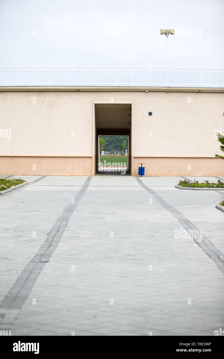 Football stadium entrance tunnel hi-res stock photography and images ...
