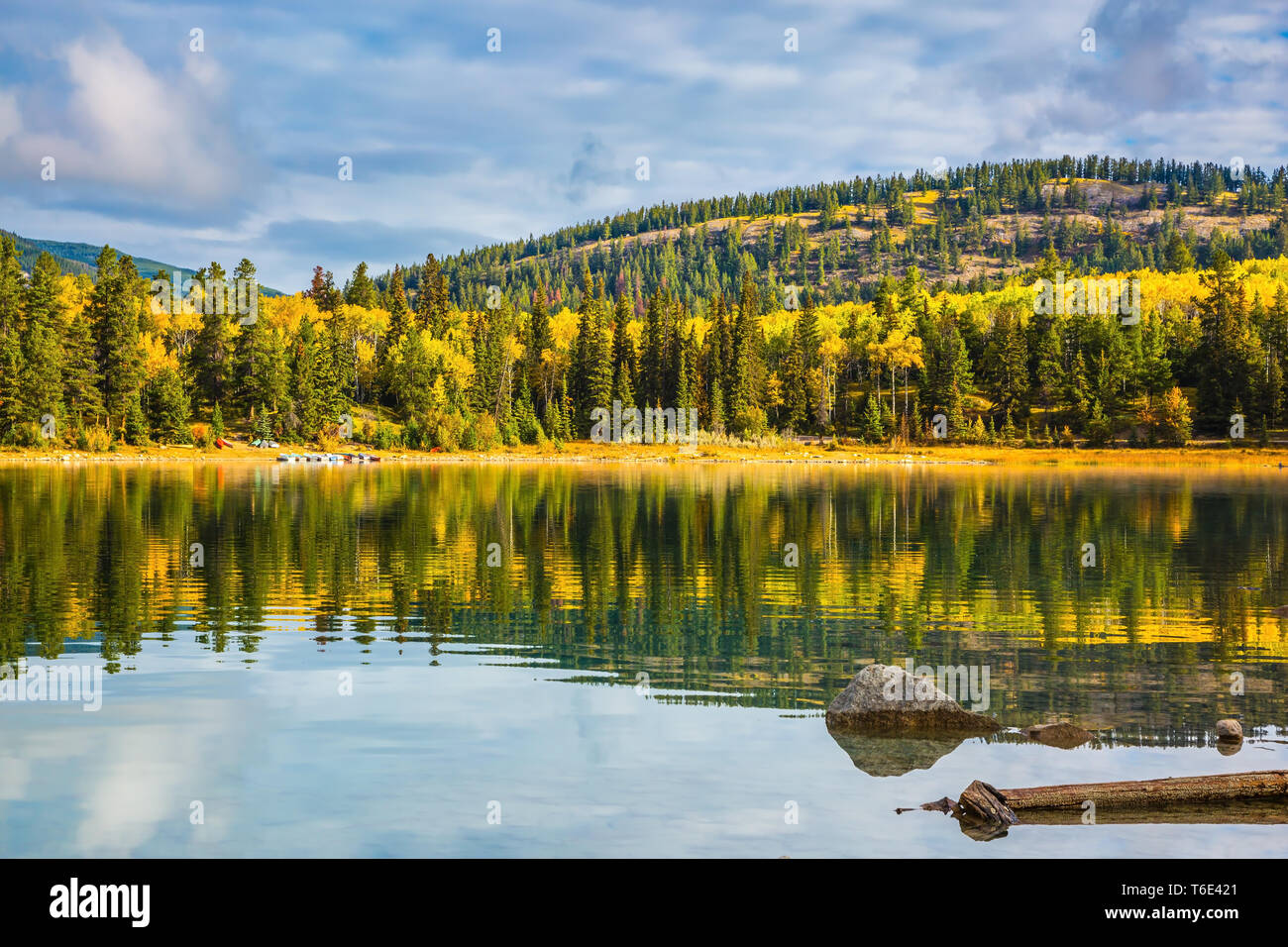 Autumn in Canadian Rockies Stock Photo - Alamy