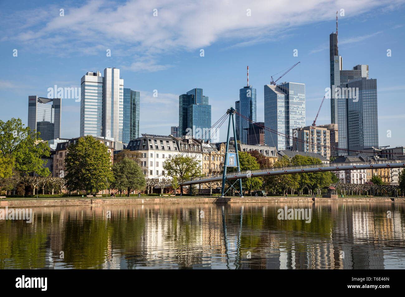 Panorama of frankfurt main hi-res stock photography and images - Alamy