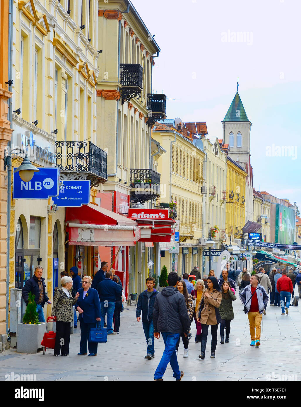 Bitola city streets hi-res stock photography and images - Alamy
