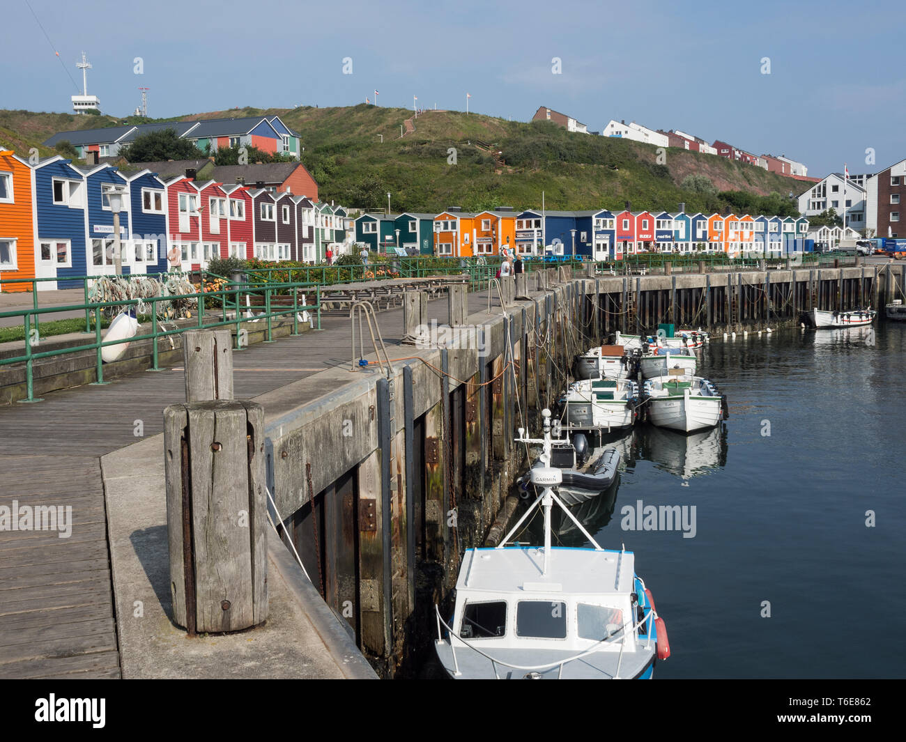 Helgoland harbor hi-res stock photography and images - Alamy