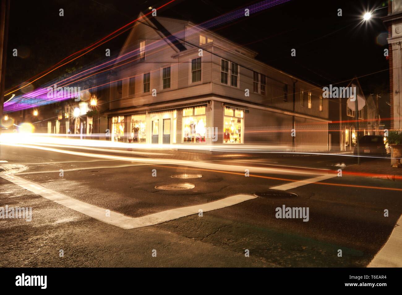 Storefront in downtown Edgartown, Martha's Vineyard Stock Photo - Alamy