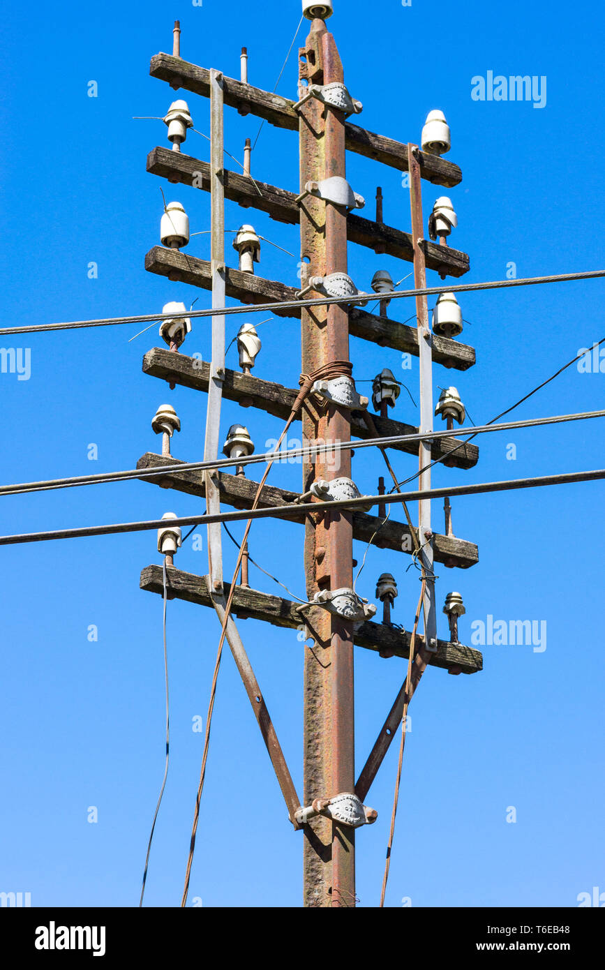 Power lines in asia hi-res stock photography and images - Alamy
