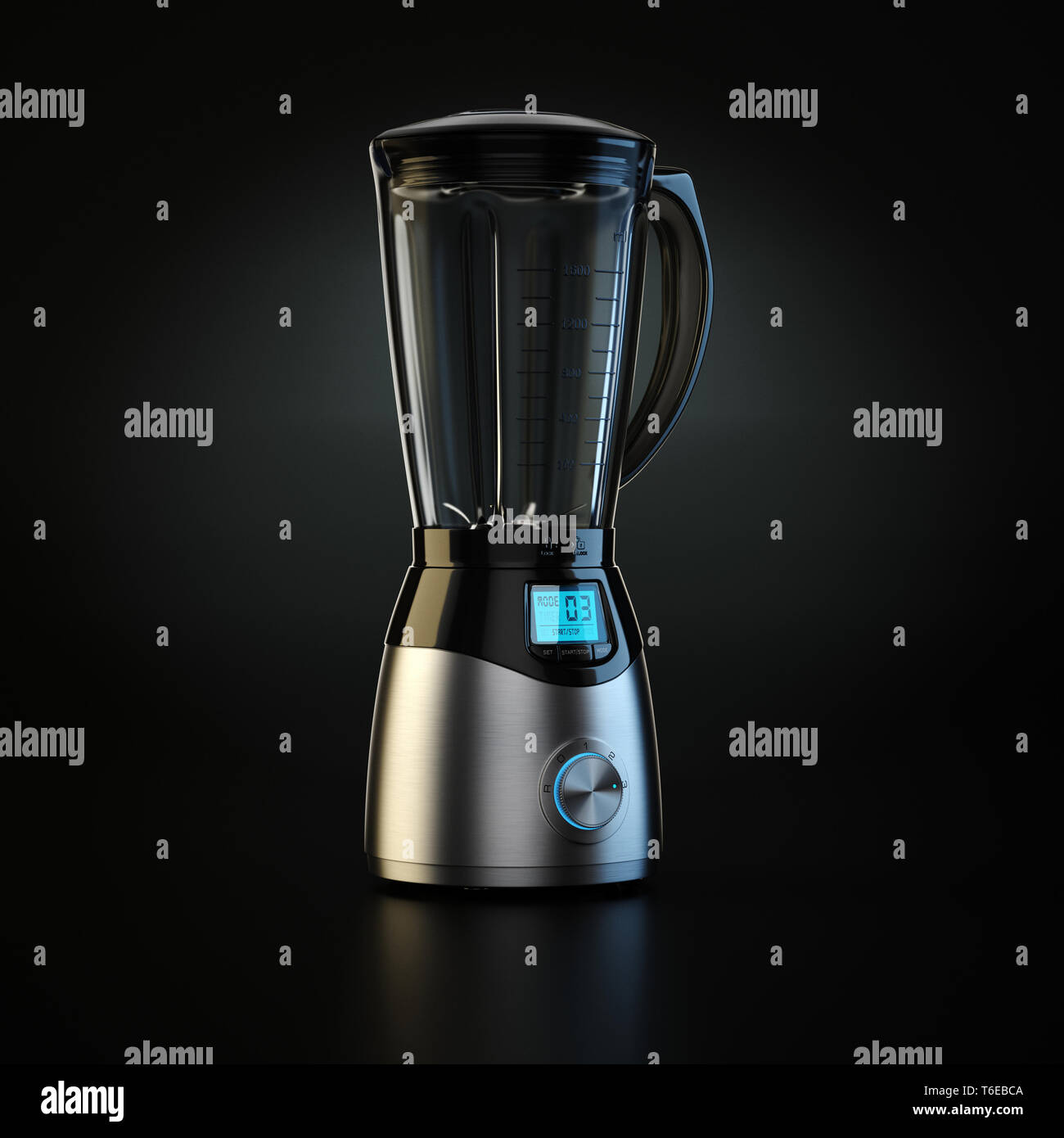 3D rendering electric blender Stock Photo - Alamy