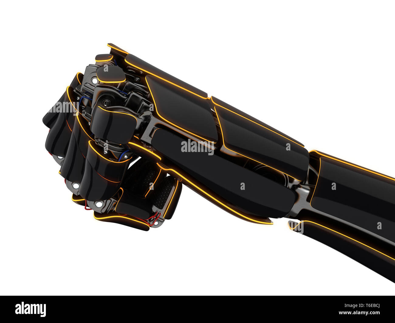 3D rendering robotic hand Stock Photo - Alamy