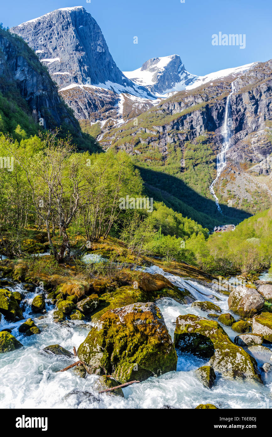 Fjords norway briksdal hi-res stock photography and images - Alamy